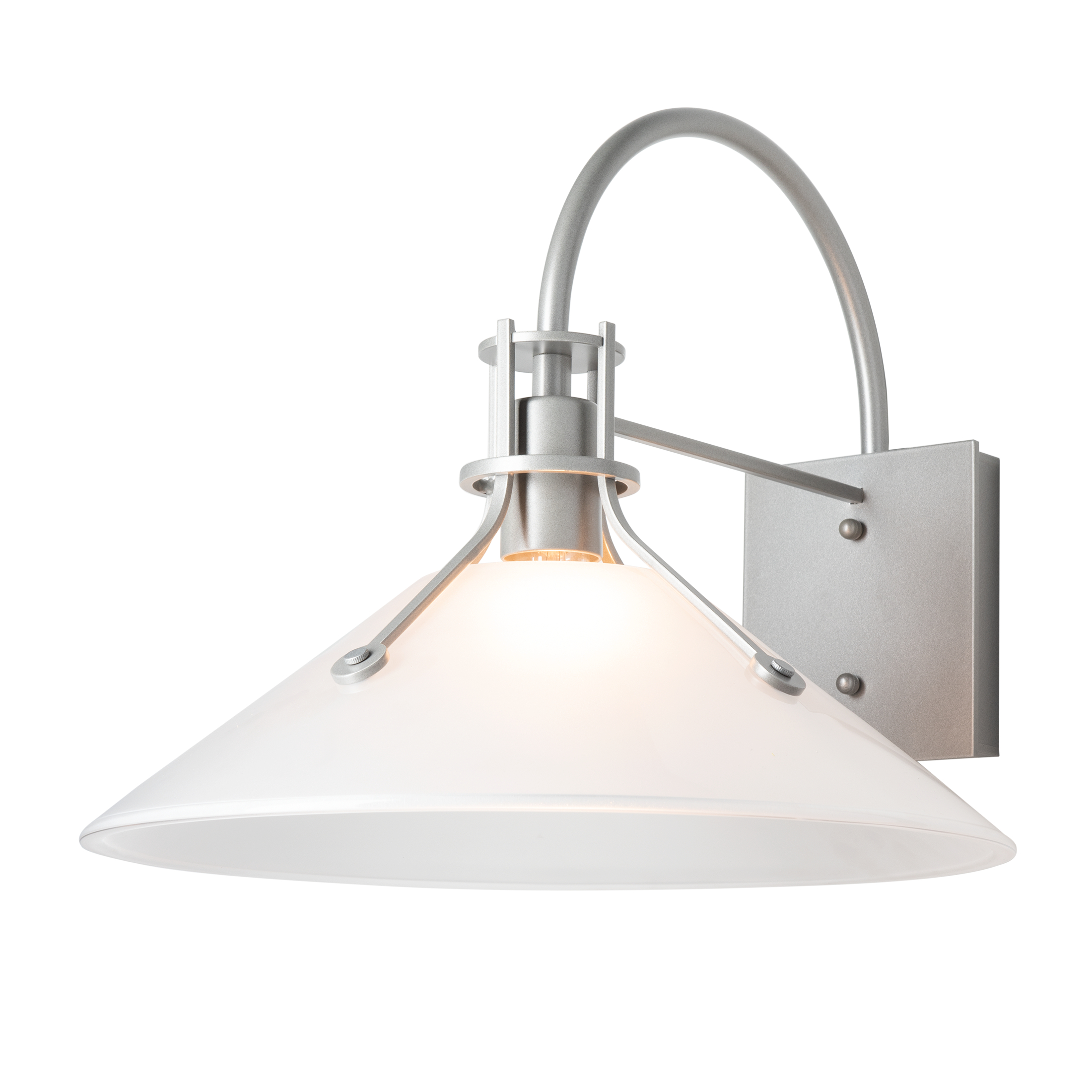 Hubbardton Forge Henry Large Glass Shade Outdoor Sconce, | Neenas Lighting