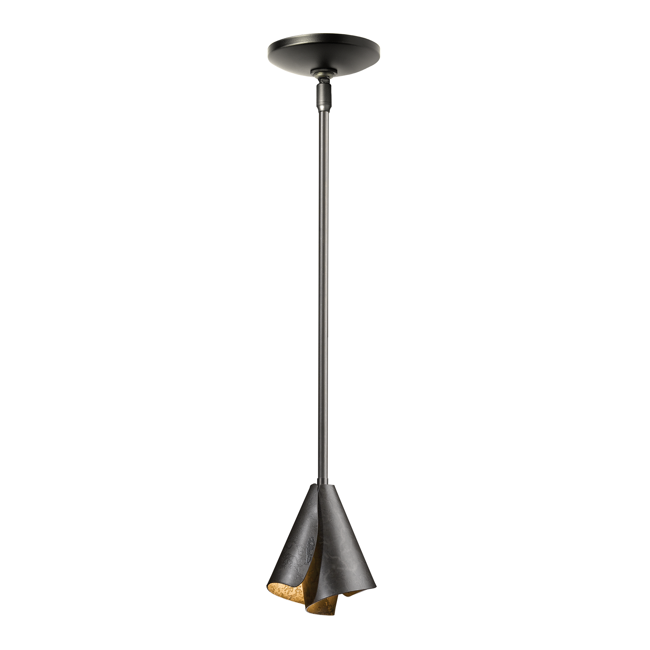 Hubbardton Forge Mobius Steel Shade Mini Pendant, | Neenas Lighting