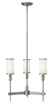 Hinkley 3 Light Princeton Chandelier, Chandelier | Neenas Lighting
