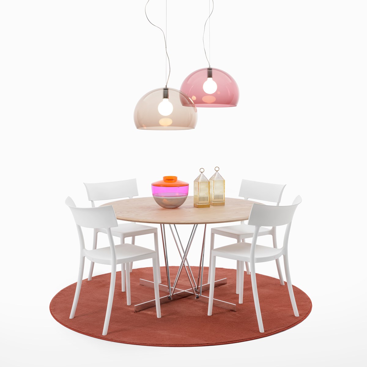 Kartell FLY, Pendant Fixture | Neenas Lighting