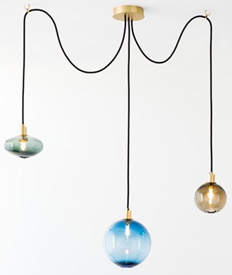 Sklo Drape Composition 1, Pendant Fixture | Neenas Lighting